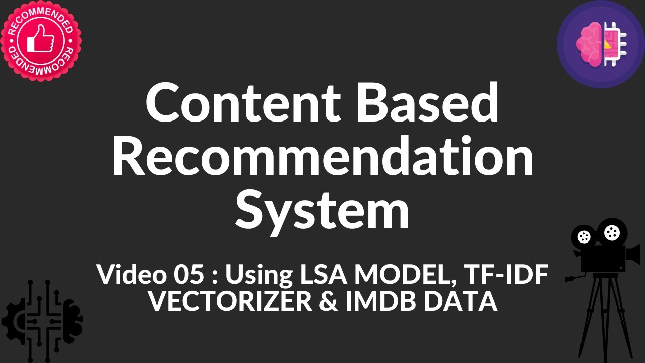 5. Content-Based Recommendation System Using LSA Model