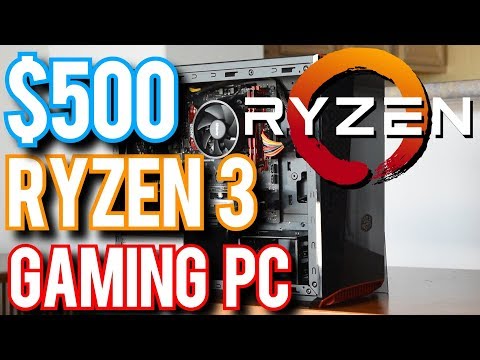 Little Red: Under $500 Ryzen 3 1200 Budget Build!