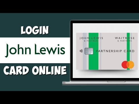 How to Login John Lewis Credit Card Account Online (2024)