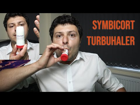 Turbuhaler (Symbicort) inhaler demonstration and review