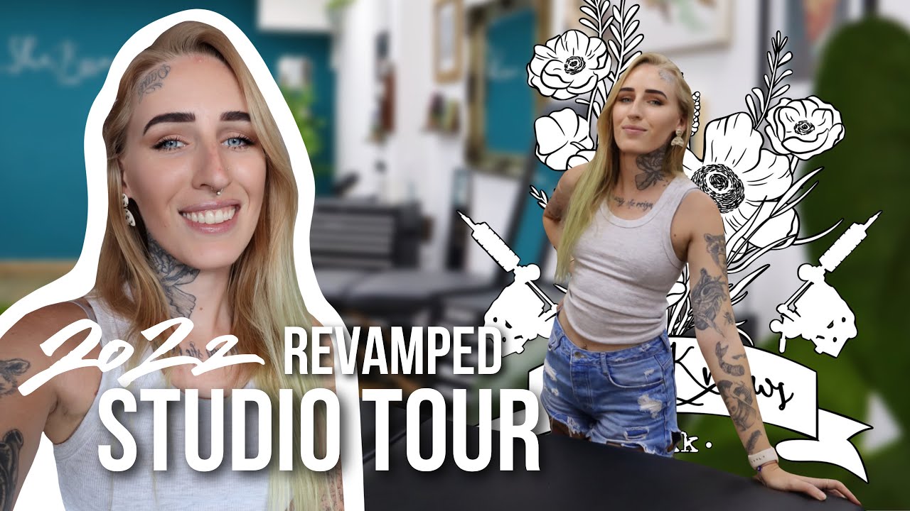 TATTOO STUDIO TOUR - REVAMP 2022 | SheKnows Ink