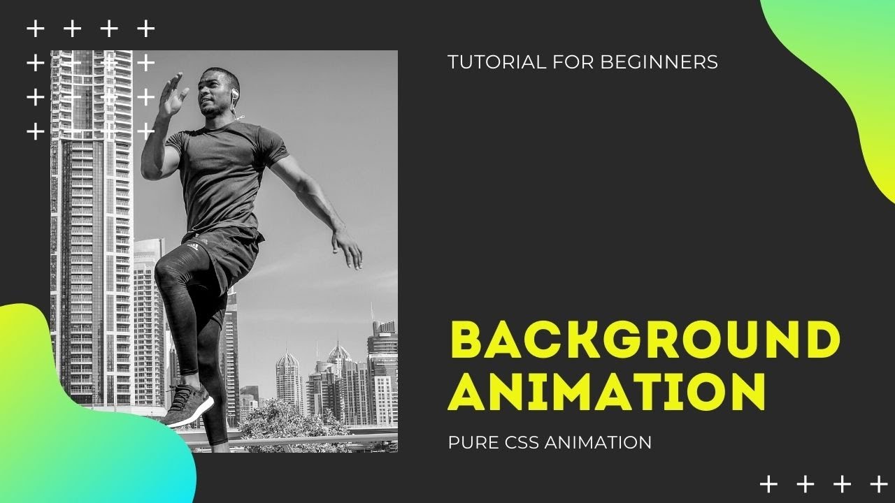 Background Animation using only html and css | CSS Animation Tutorial