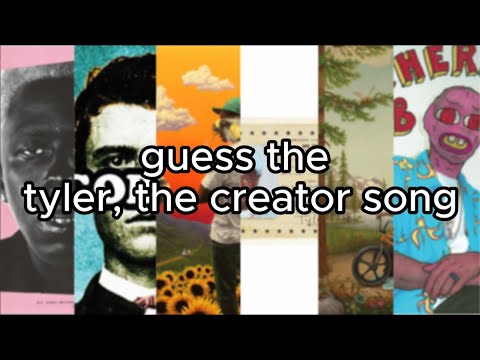 guess the tyler, the creator song