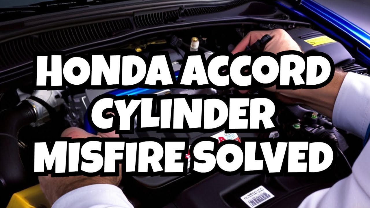 How to fix a 2008 Honda Accord Cylinder 2, 3 & Random Misfire by doing a Crank Position Re-Learn