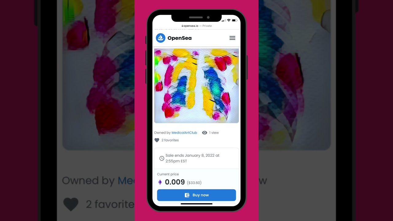 AI-Generated Art of Medicine: Debut NFT Collection Available on OpenSea on Gas-Free Polygon Chain