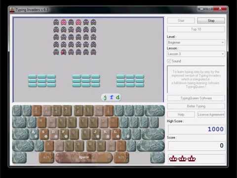 Typing Invaders