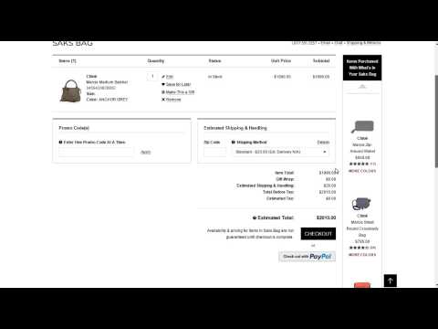 Promotional Gift Card Saks Fifth Avenue – Kulemypar