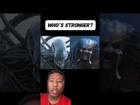 Are aliens STRONGER than predators? Part 1 #xenomorph #alienromulus #predator #movie #fyp