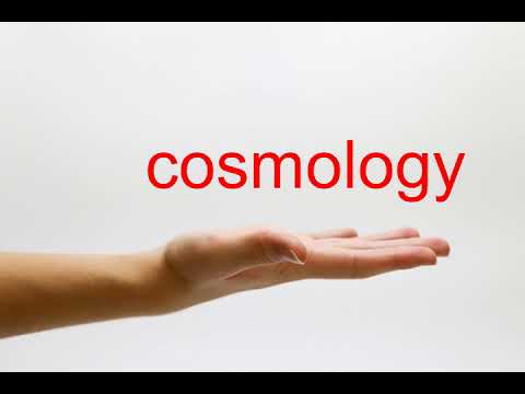 How to Pronounce cosmology - American English