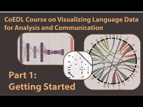 CoEDL SS18 Visualization Getting Started