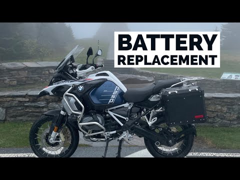 BMW R1250GSA Battery Replacement or Lead Install