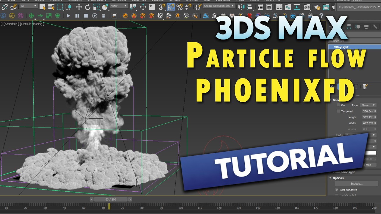 INSANE  Explosion in 3ds Max + Phoenixfd TUTORIAL