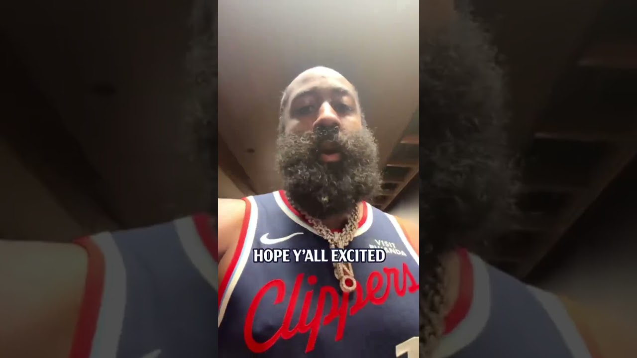 James Harden at media day😎