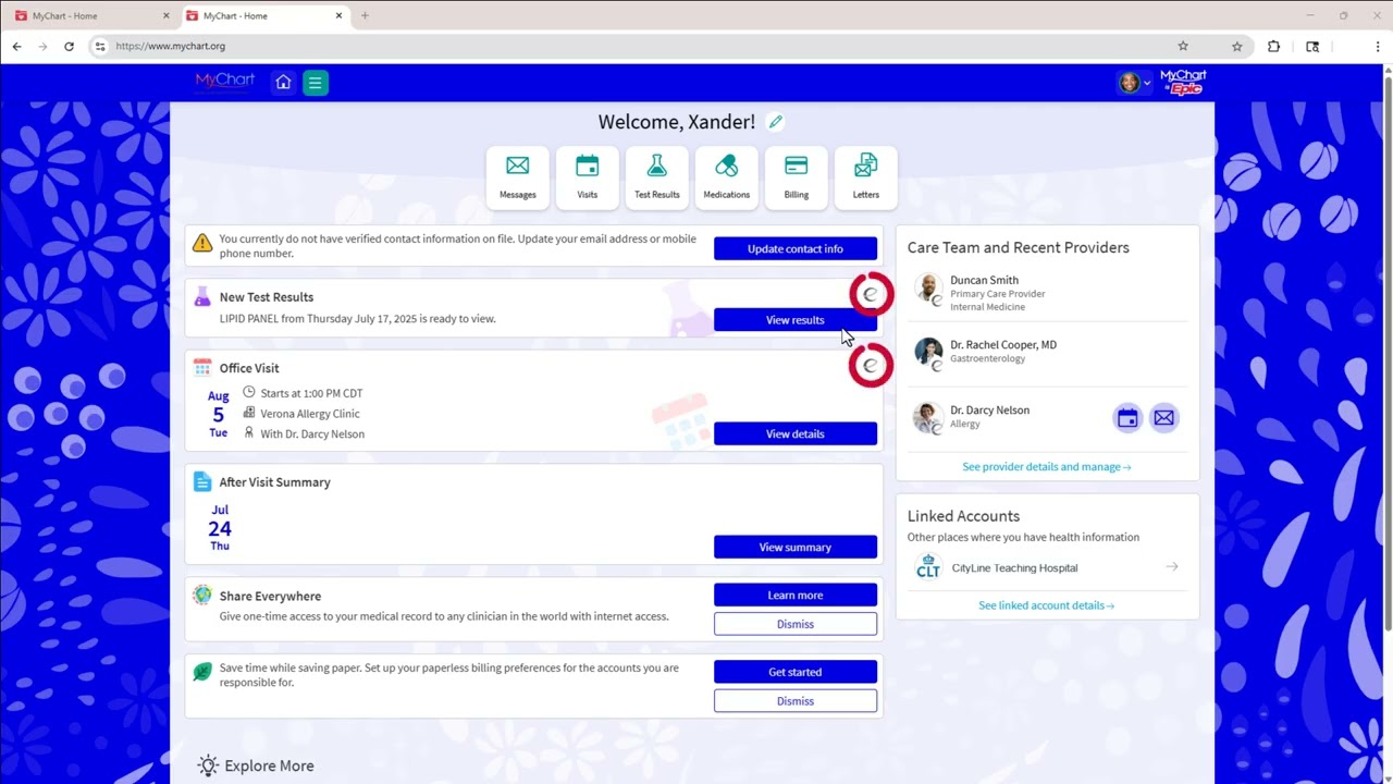 Linking Accounts for Desktop