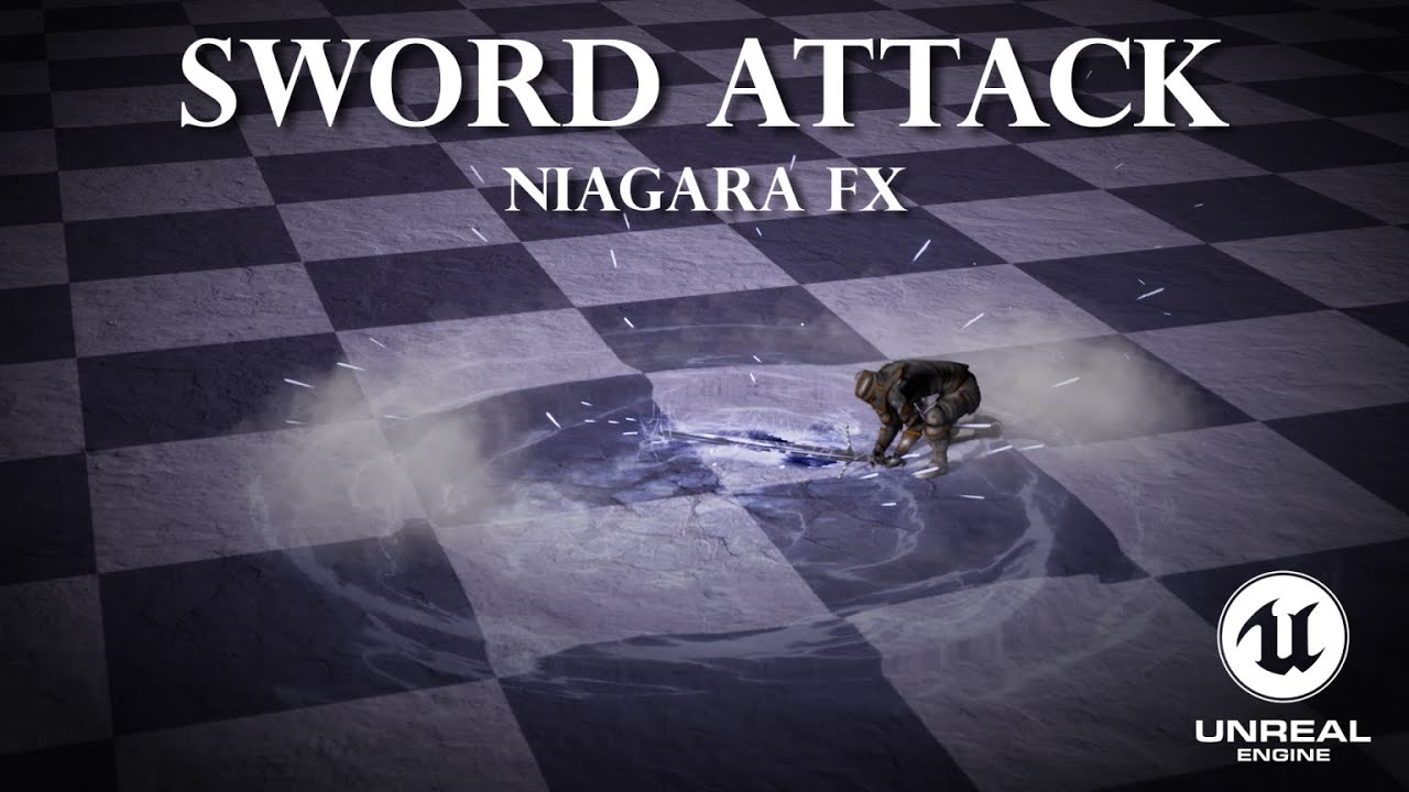 Sword Attack FX Niagara Unreal Engine 5