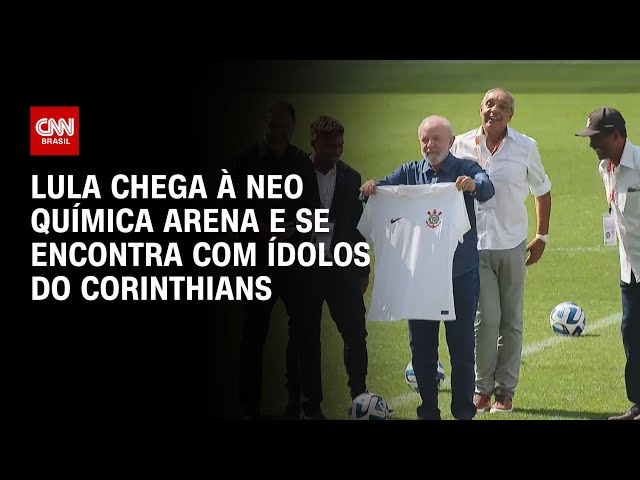 Lula bate bola e encontra presidente e ex-jogadores do Corinthians ...