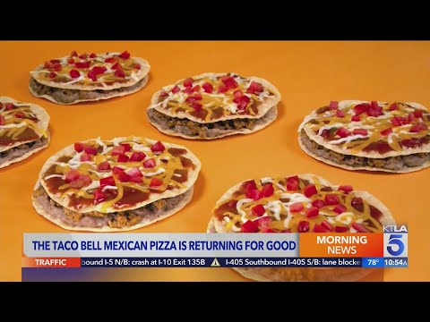 Taco Bell Mexican Pizza gets return date