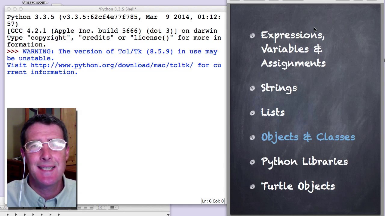 Python: Lesson 3: Data Types