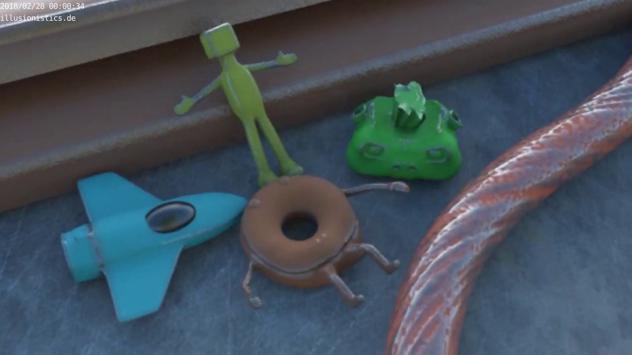 SideFX Houdini - worn edges via measure/curvature