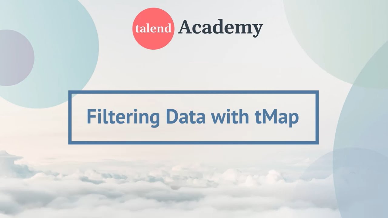 9. Filtering data with tMap