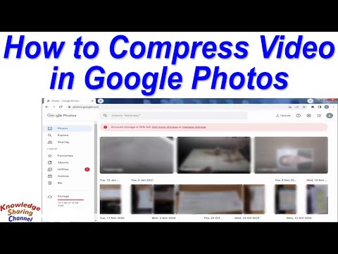 How to Compress Video in Google Photos