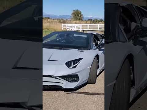 3D Printed Lambo Aventador SV Out in the Sun!