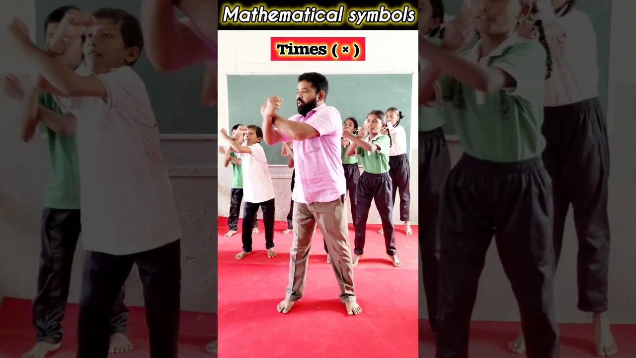 If math symbols could dance / innovative ideas #education #maths #students #school #youtubeshorts
