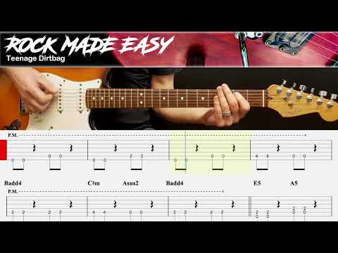 Teenage Dirtbag - Wheatus | BEGINNERS GUITAR | Songs Made Easy