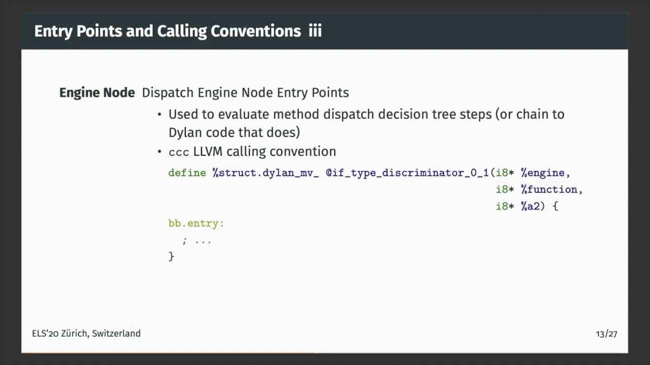 LLVM Code Generation for Open Dylan