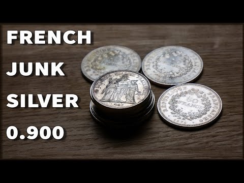 French Coins - Silver Francs (Hercule)