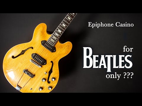 The "Beatles Guitar" - 1962 Epiphone Casino Review