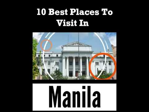 Top 10 Places to Visit in Manila, Philippines #manila #philippines #placestovisit #manilaphilippines