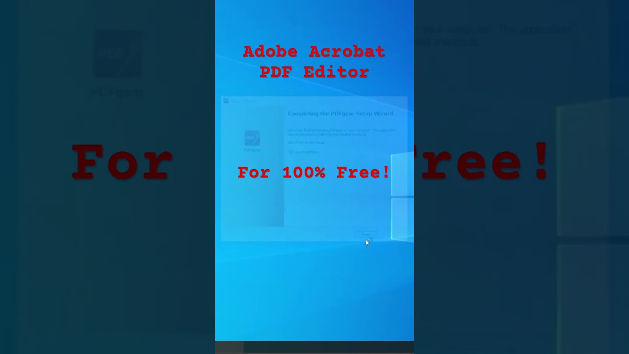 Free PDF Editor Like Adobe Acrobat! #windows #tutorial #computer #pdf #acrobat #adobe