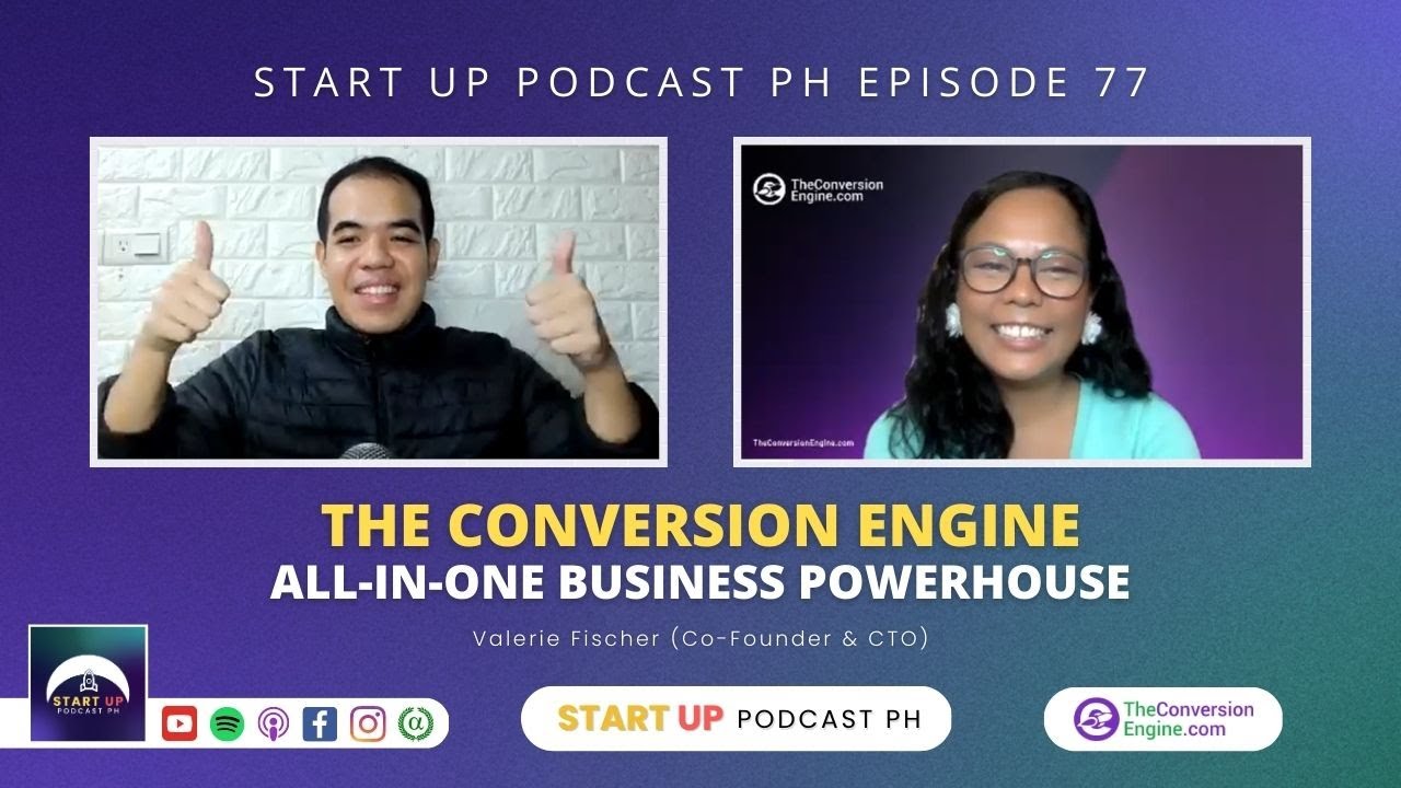 Start Up #77: The Conversion Engine - All-in-One Business Powerhouse ft. Valerie Fischer