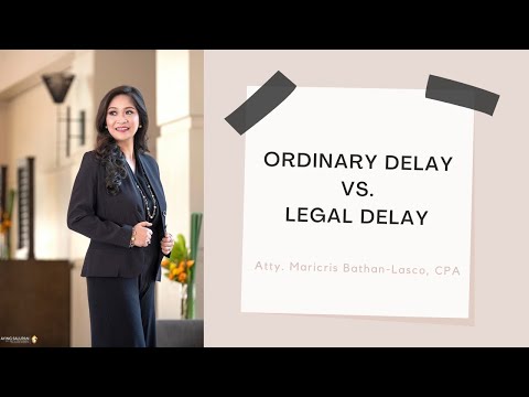 Ordinary Delay vs. Legal Delay (Article 1169, Civil Code, Nature and Effect of Obligations)