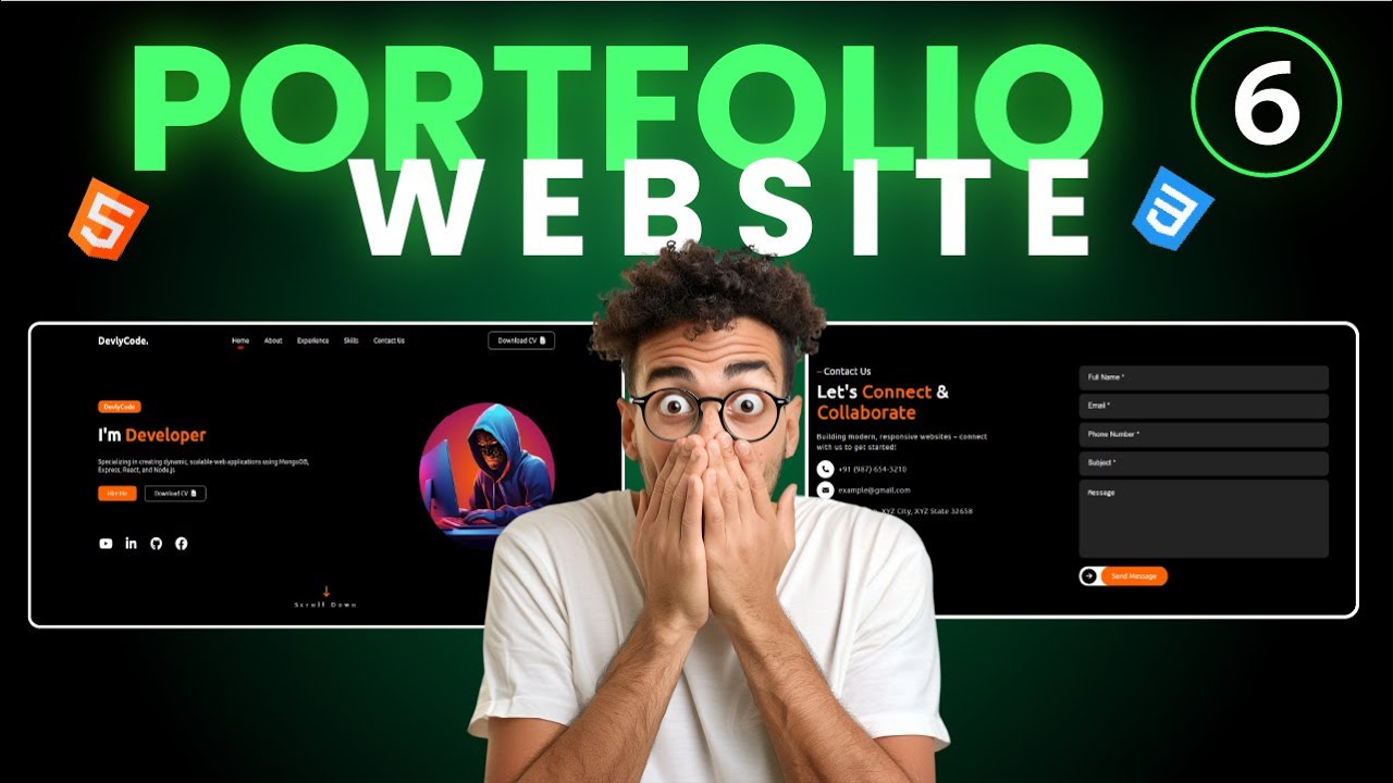 Building a Responsive Contact Form (HTML & CSS)