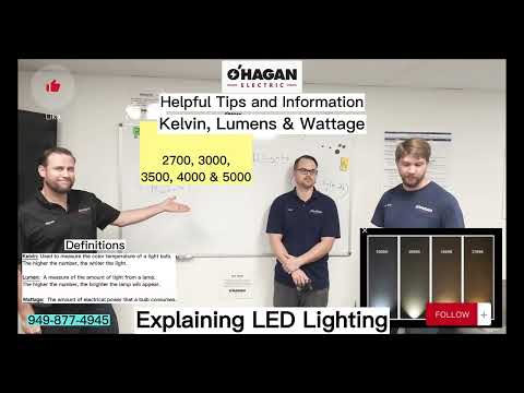 LED - Explained - lumens/kelvin/wattage