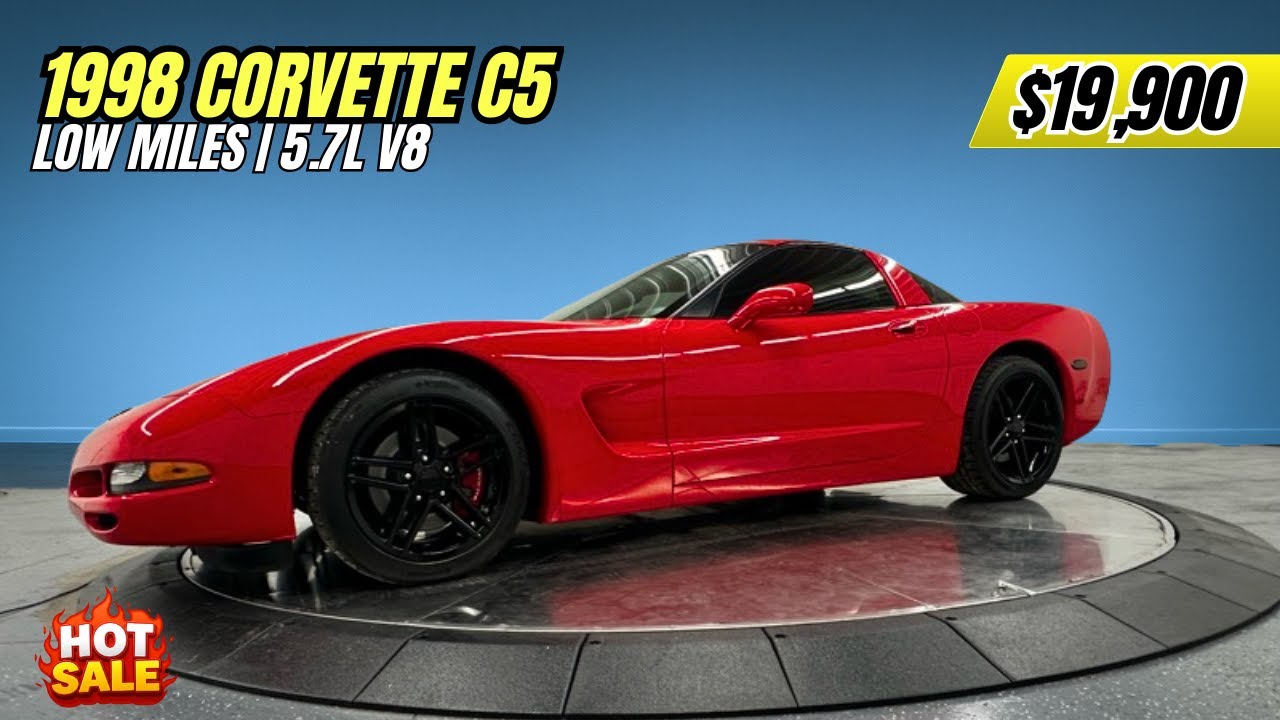 1998 Chevrolet Corvette C5 – Only 45,200 Miles | Full Walkaround, Interior Tour For Sale