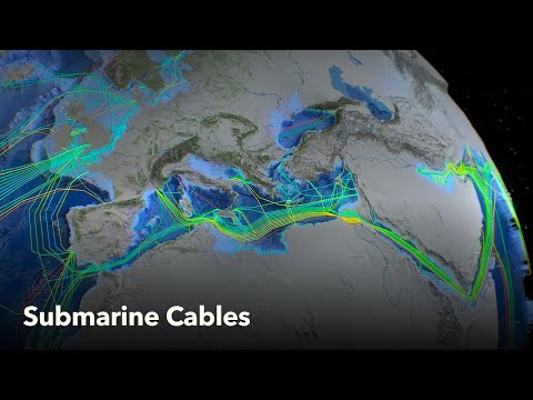 Animated Submarine Cables Map | SoCalGIS.org