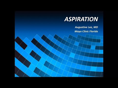 Aspiration Syndromes by Augustine S. Lee, MD | Preview