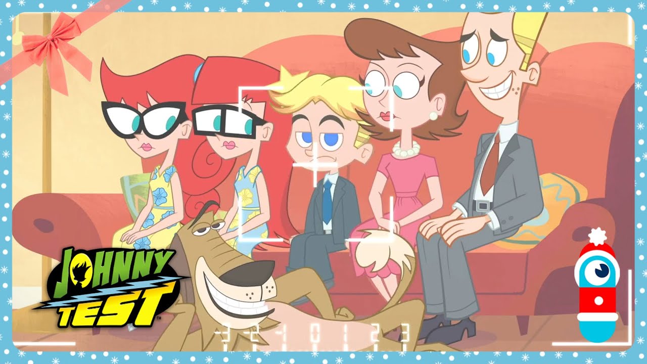 The Family Photo | Johnny Test | WildBrain Superheroes