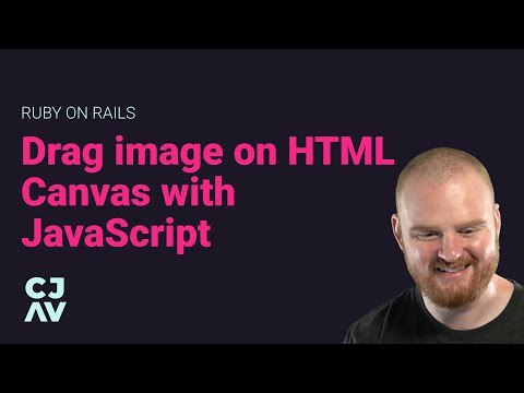 Drag image on HTML Canvas with JavaScript