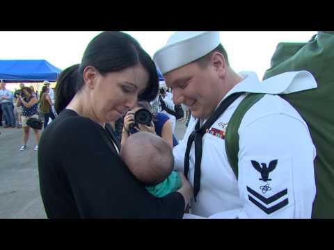081416 225 Days USS Stennis comes home.