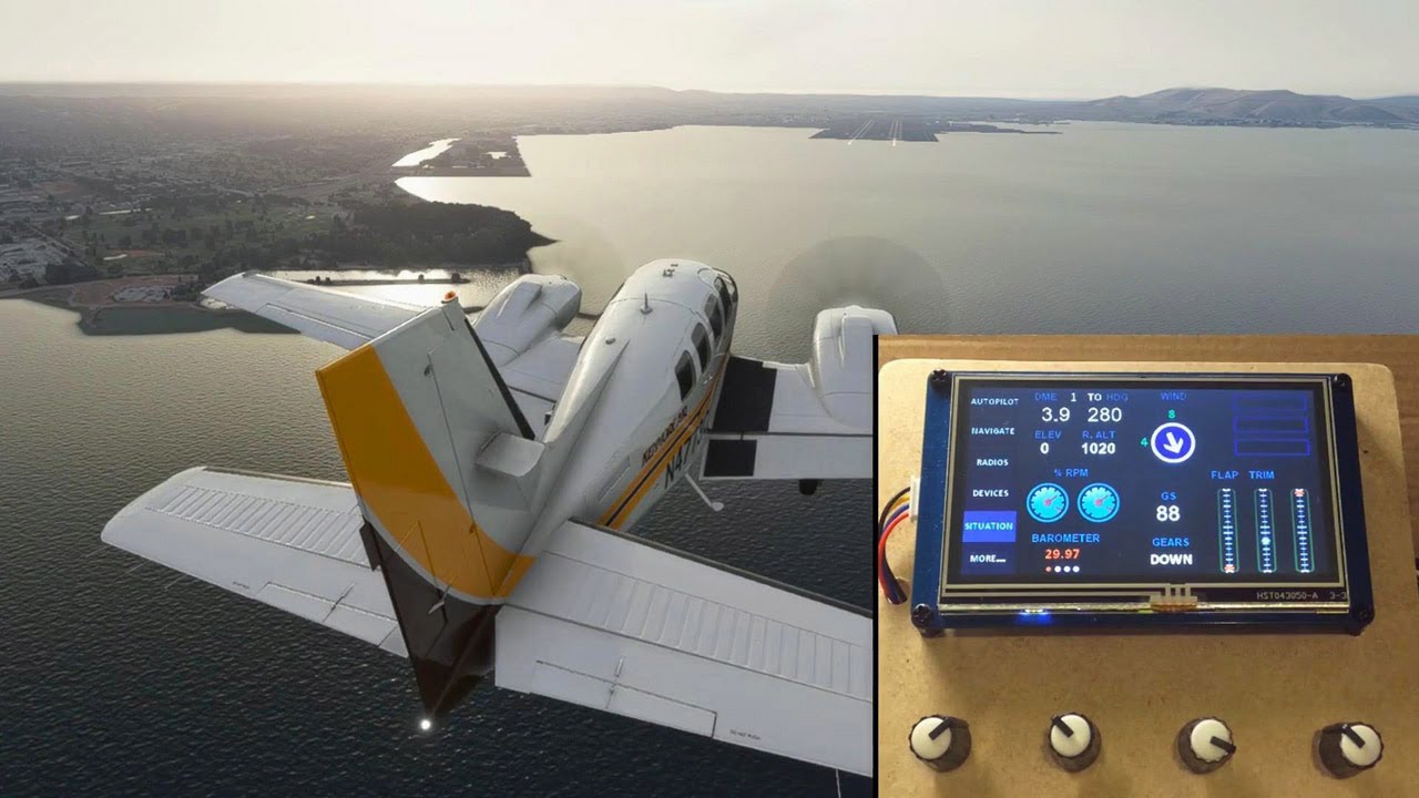 DIY: A Touchscreen Mini-Panel - Home Cockpit Builders - Microsoft ...