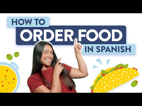 How to Order Food in Spanish