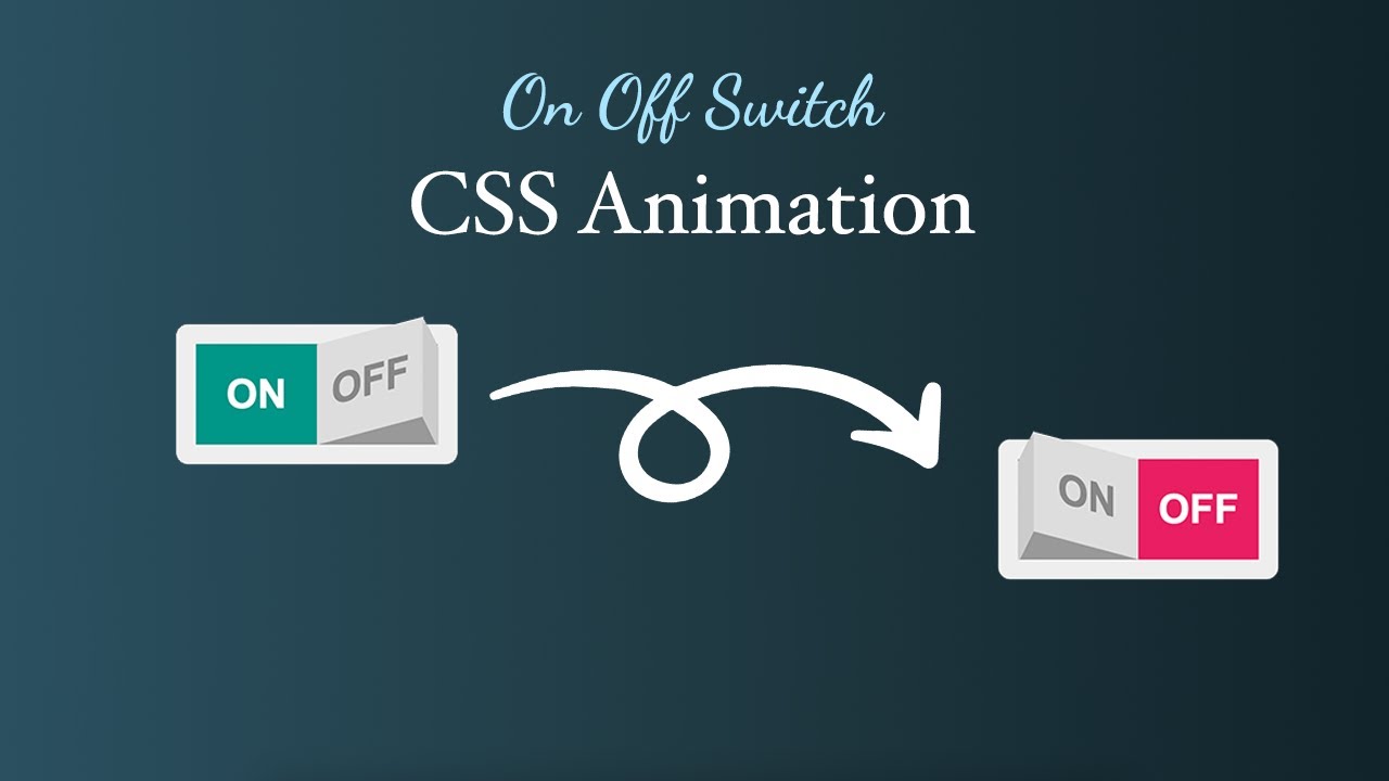 CSS Toggle Button | On Off Button Using HTML & CSS | Step by Step Tutorial