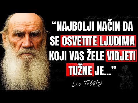 Nevjerovatne mudrosti Lava Tolstoja koje morate čuti prije nego ostarite