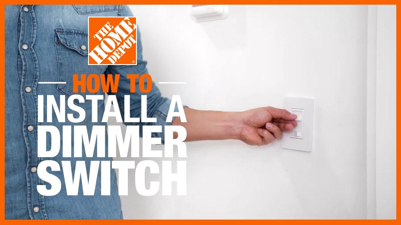 How to Install a Dimmer Switch 💡 | The Home Depot