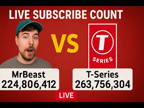 MrBeast vs T-Series Live Subscribe Count | Engr. Emon Hossain Live Stream