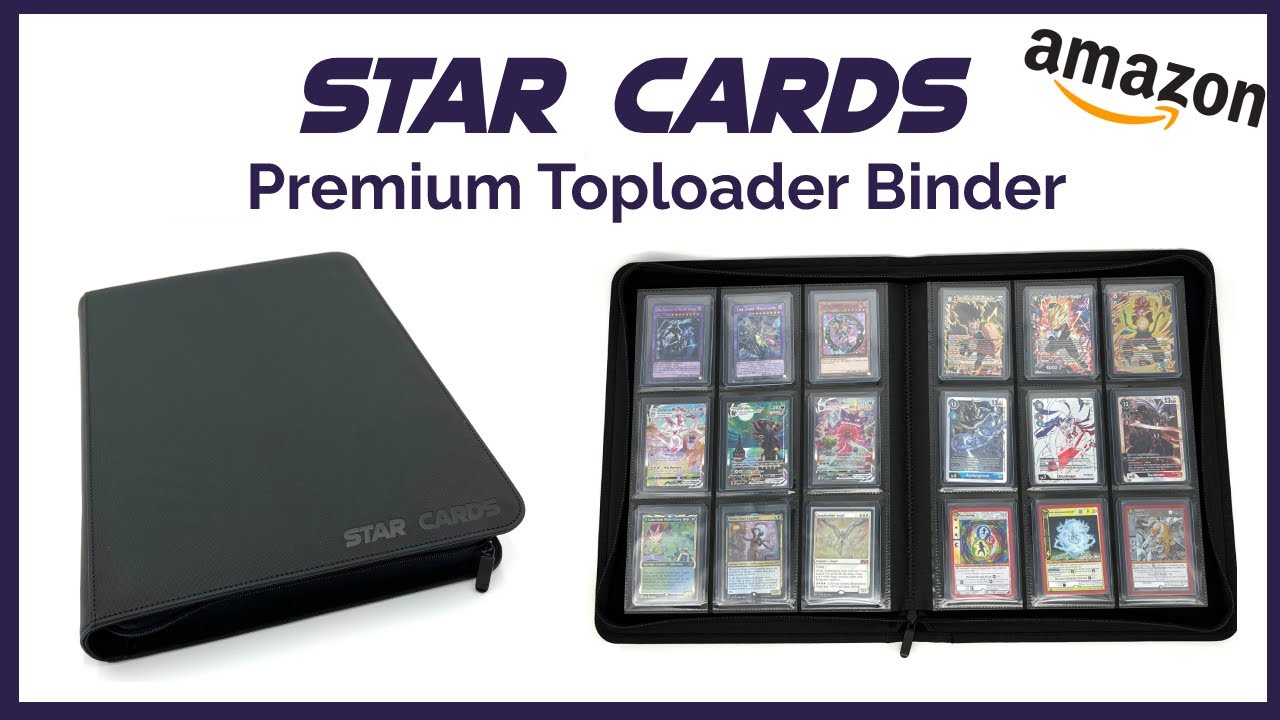 Star Cards Toploader Binder On Amazon!